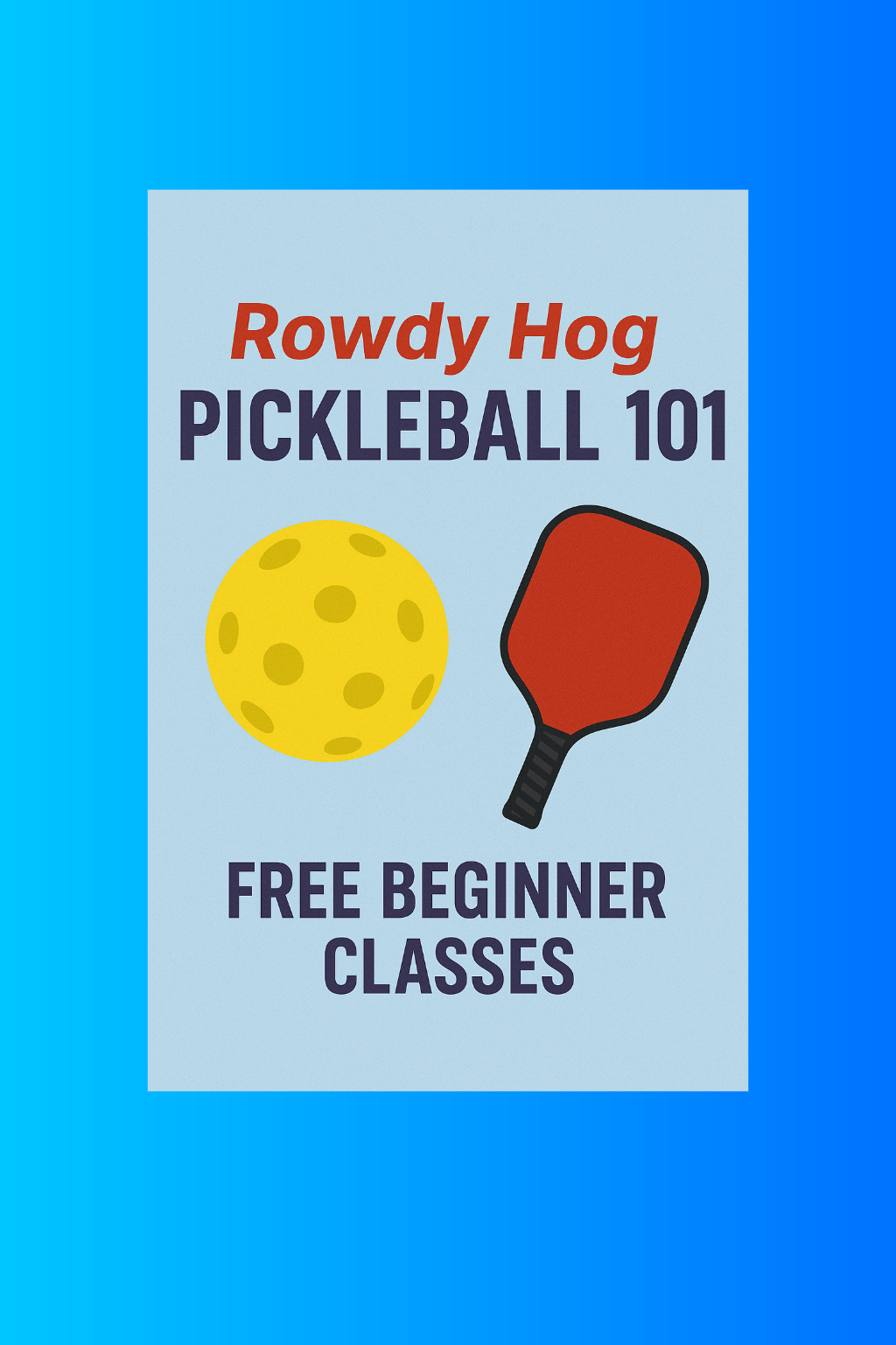 Rowdy Hog Pickleball